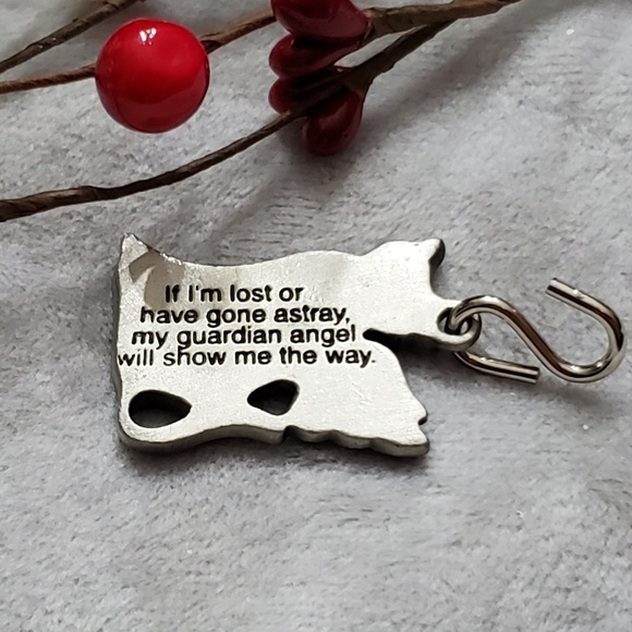 Unknown | Jewelry | Kitty Cat Guardian Angel Tag | Poshmark